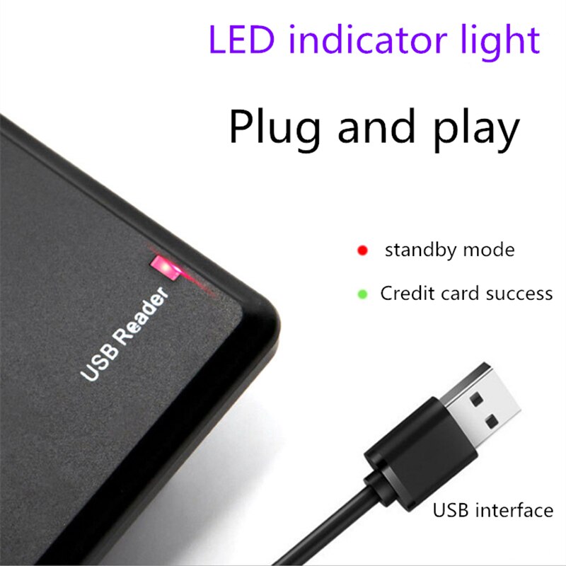 125KHz RFID Reader 13.56MHz Reader USB Port Smart ... – Grandado