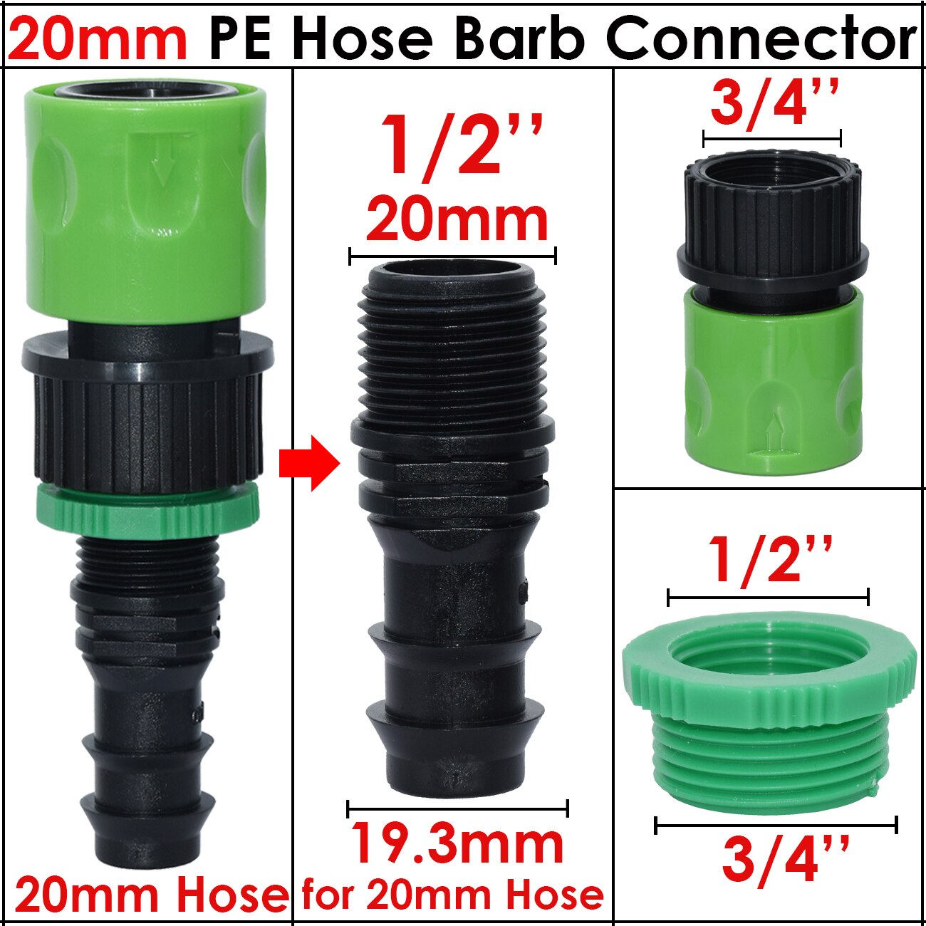 Kesla 1Pcs 3/4 ''Tuin Waterleiding Snelkoppeling T... – Grandado