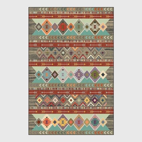 Vintage bohemisk teppe og teppe stue salongbord so... – Grandado