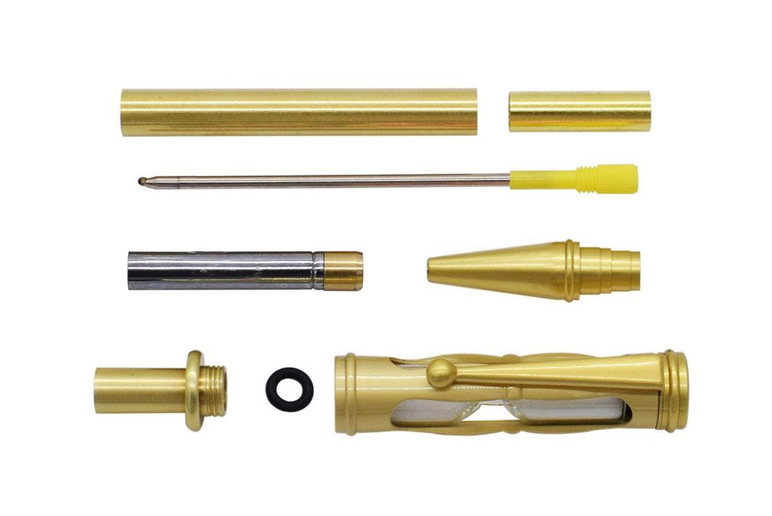 DIY Hourglass Twist Pen Kits RZ-BP303# – Grandado