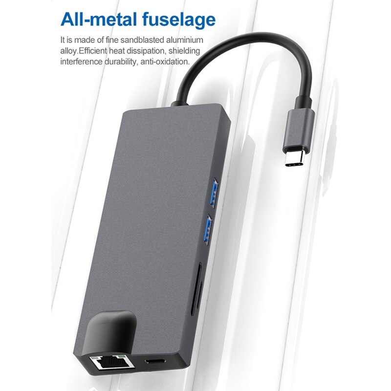 USB-C 3.0 Type C PD Charger USB Type C Hub Type-C ... – Grandado