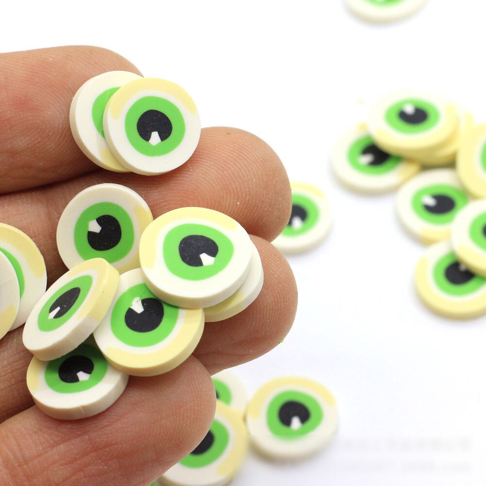 20g Mini 3d Farverige Skiver Polymer Blød Ler Drys Grandado