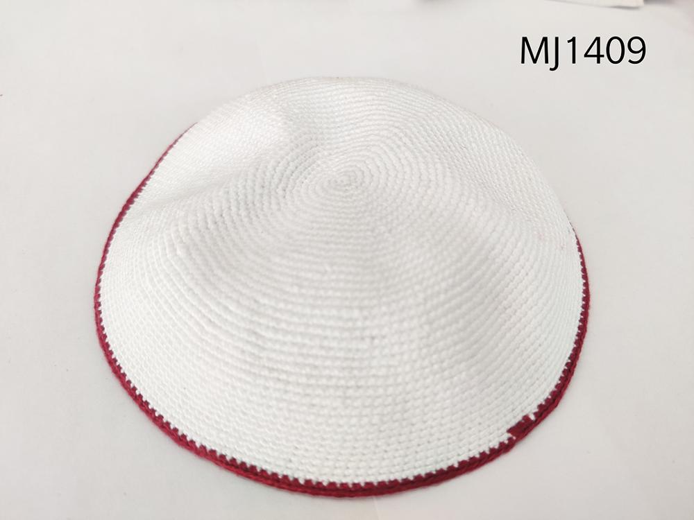 Handmade Kippah knitted hat Jewish articles – Grandado