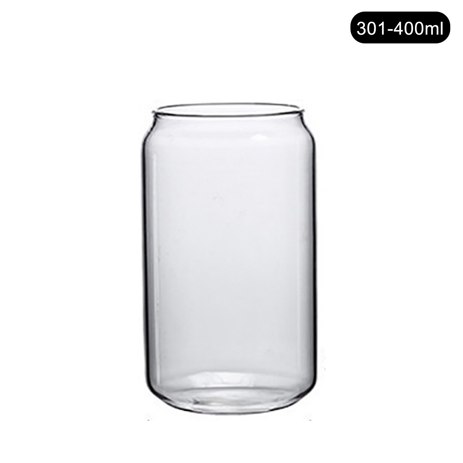 Glass Cup Can Shape Tea Juice Milk Coffee Mug Wine... – Grandado