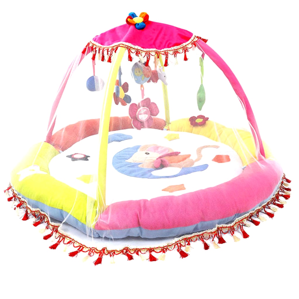 Baby Infant Nursery Bed Game Blanket Crib Canopy N... – Vicedeal