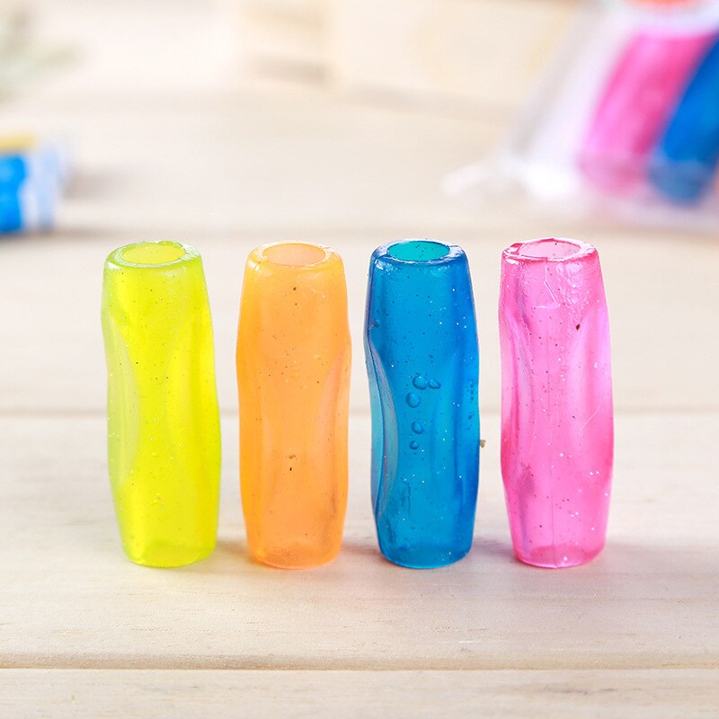 Student 4 pcs/lot Cute Kawaii Silicone Pencil Cap ... – Grandado