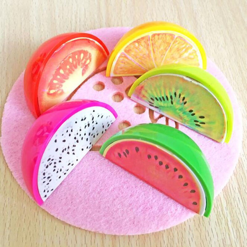 4pc Fruit Plastic Pencil Sharpener Mini Pencil Sha... – Grandado