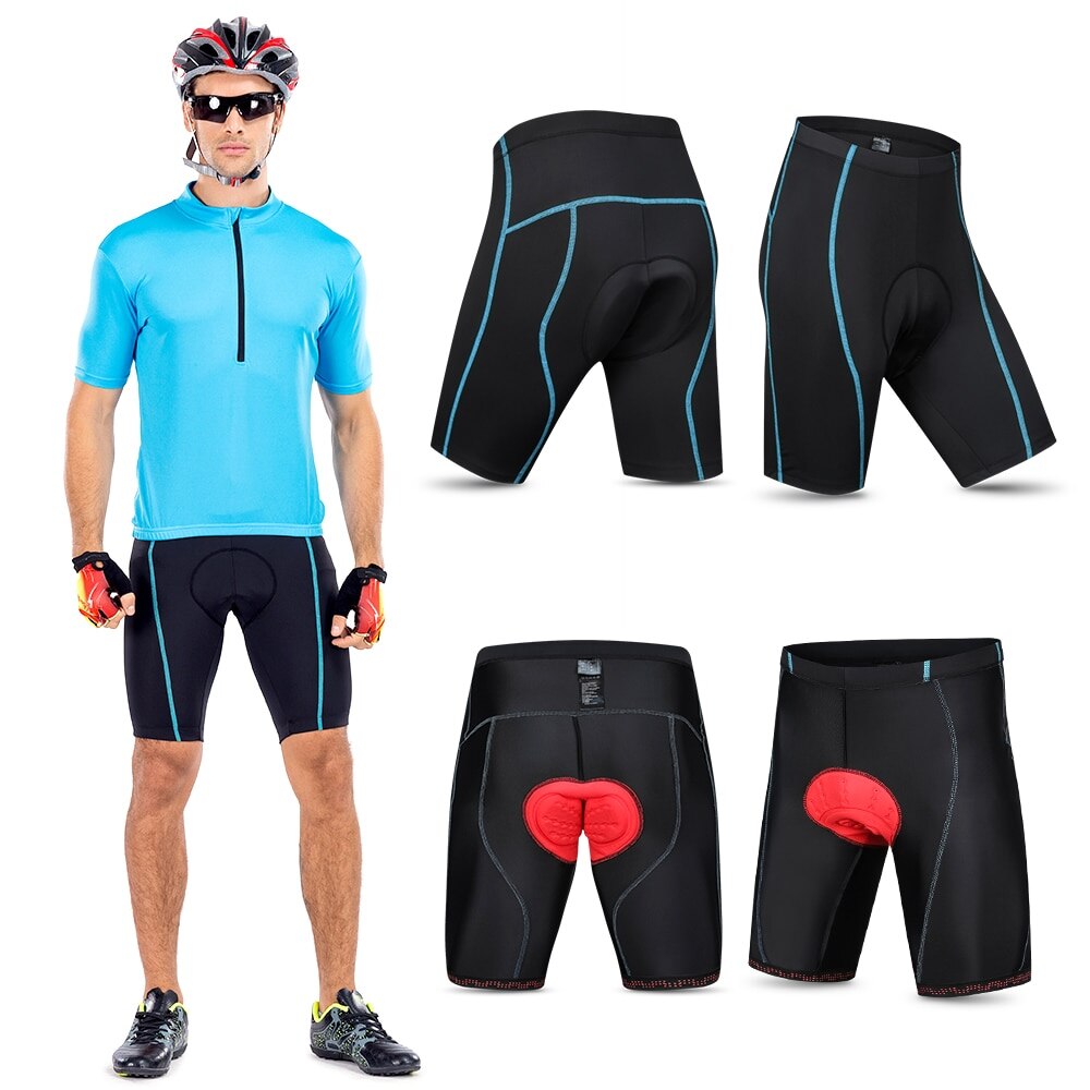 Lixada Men's Cycling Shorts Padded Bicycle Riding ... – Vicedeal
