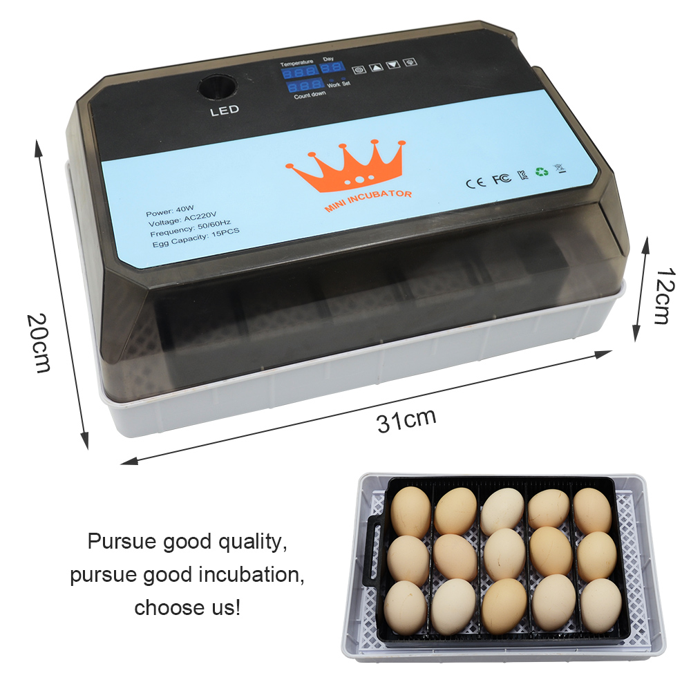 High Hatching Rate Farm Hatchery Incubator Brooder... – Vicedeal