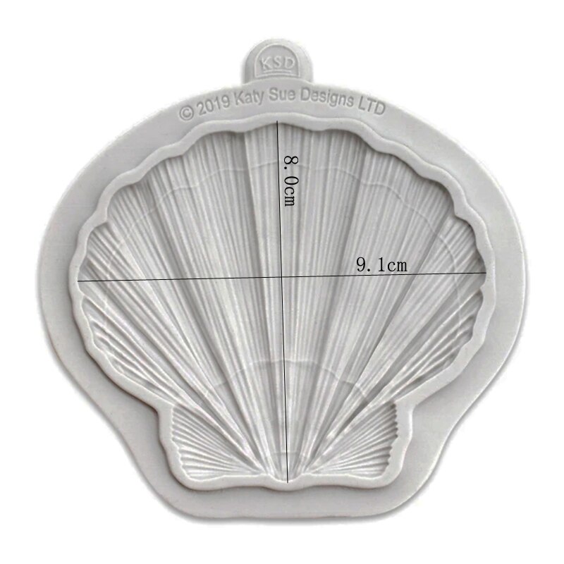 Clam Shell Silicone Mold Fondant Cakes Decorating ... – Grandado