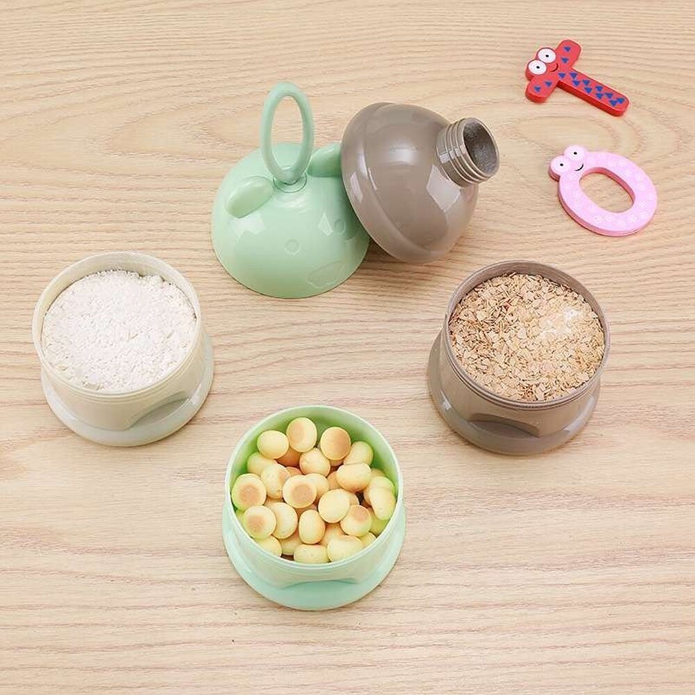 3 Layer 3 Colors Portable Baby Food Storage Box Es... – Grandado