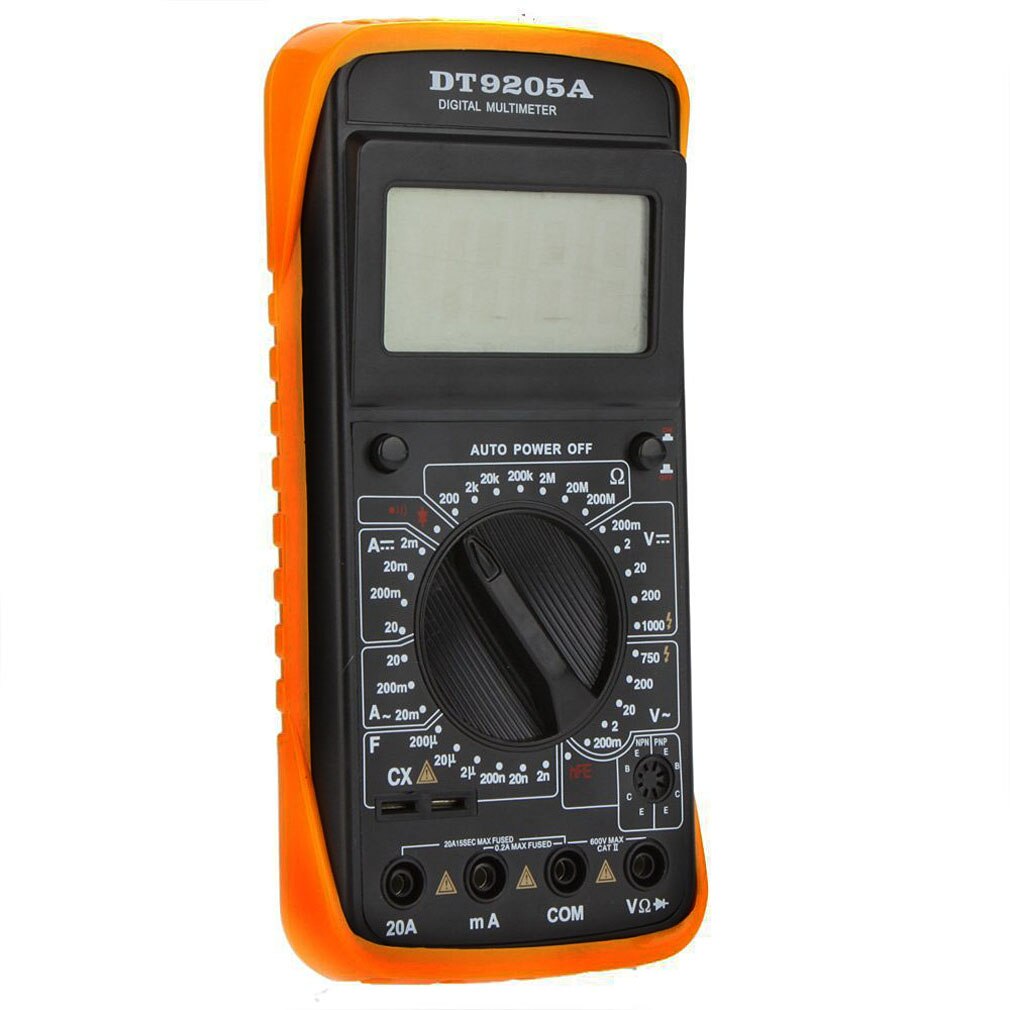 DT-9205A Digital Multimeter LCD Multitester Curren... – Grandado