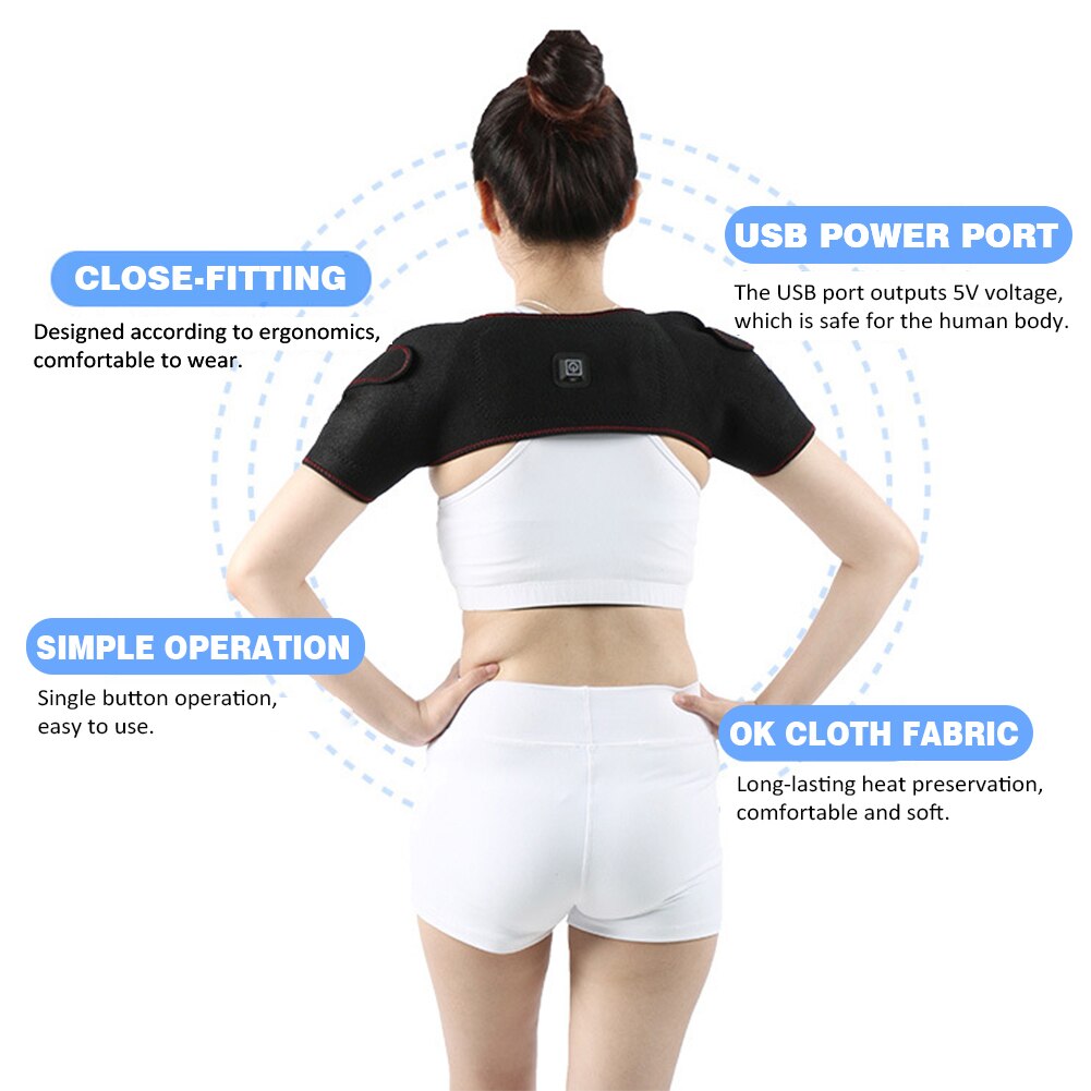 Cervical Spine Soft Therapy Wrap Compress Electric... – Grandado