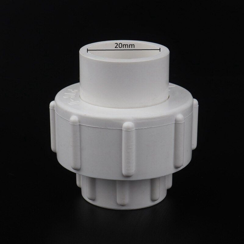 1pc 25mm PVC Union Connector 3/4" Water Pipe Strai... – Grandado