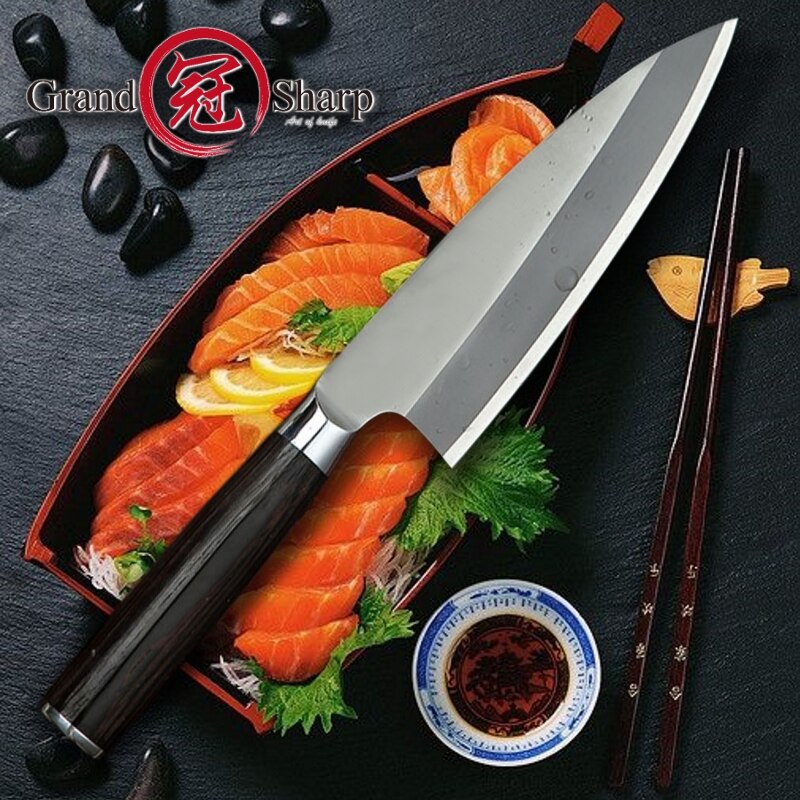 Japanese Deba Knife Stainless Steel Cutting Fish C... – Grandado