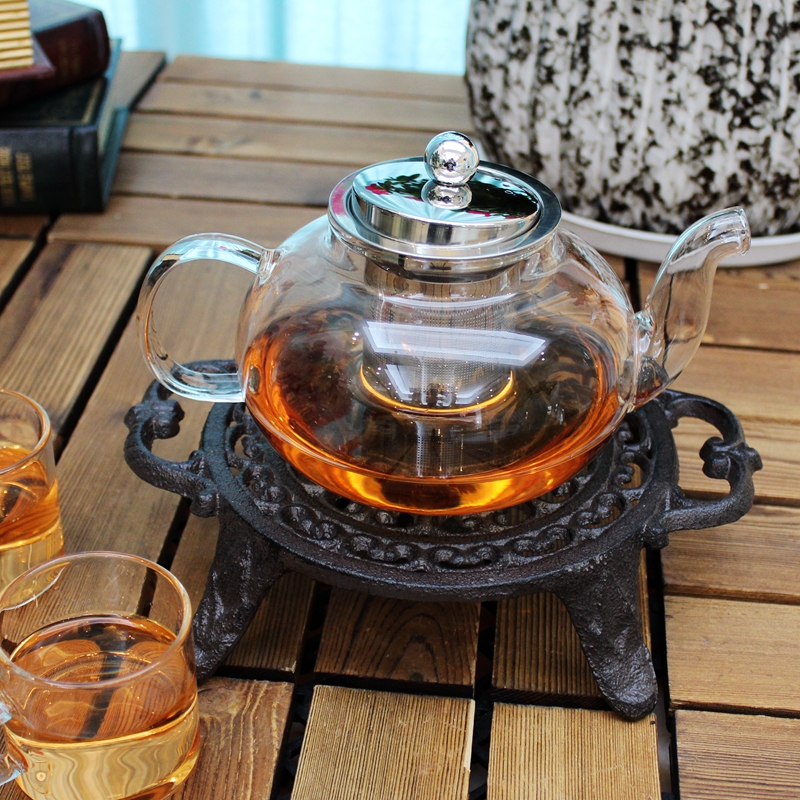 Japanese Style Cast Iron Teapot Heating Base Tea S... – Vicedeal