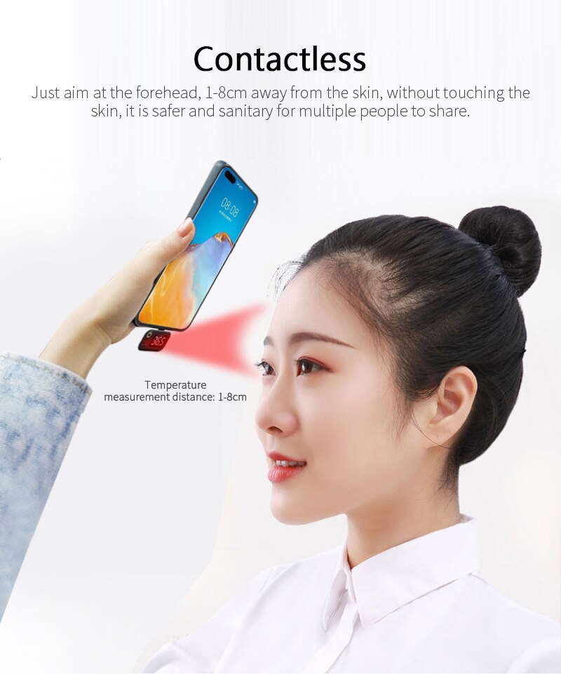 Portable Intelligent Thermometer sensor USB Mini C... – Grandado