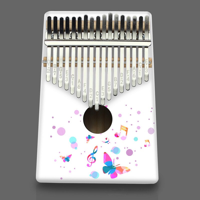 Nice Sound Beginner Finger 17 Tones Kalimba Piano ... – Vicedeal