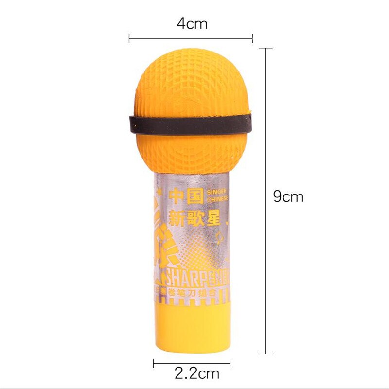 1Pcs Cute Cartoon Stationery Rubber Microphone Era... – Grandado