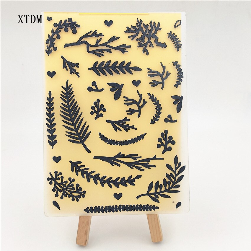 Easter plastic leaf splash letters stripes templat... – Grandado