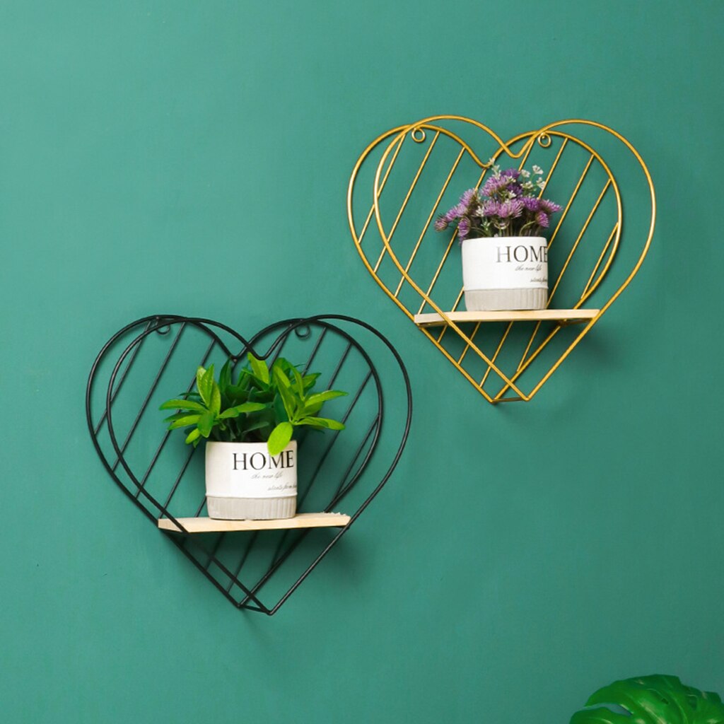 Modern Iron Wire Floating Shelves, Geometric Wall ... – Vicedeal