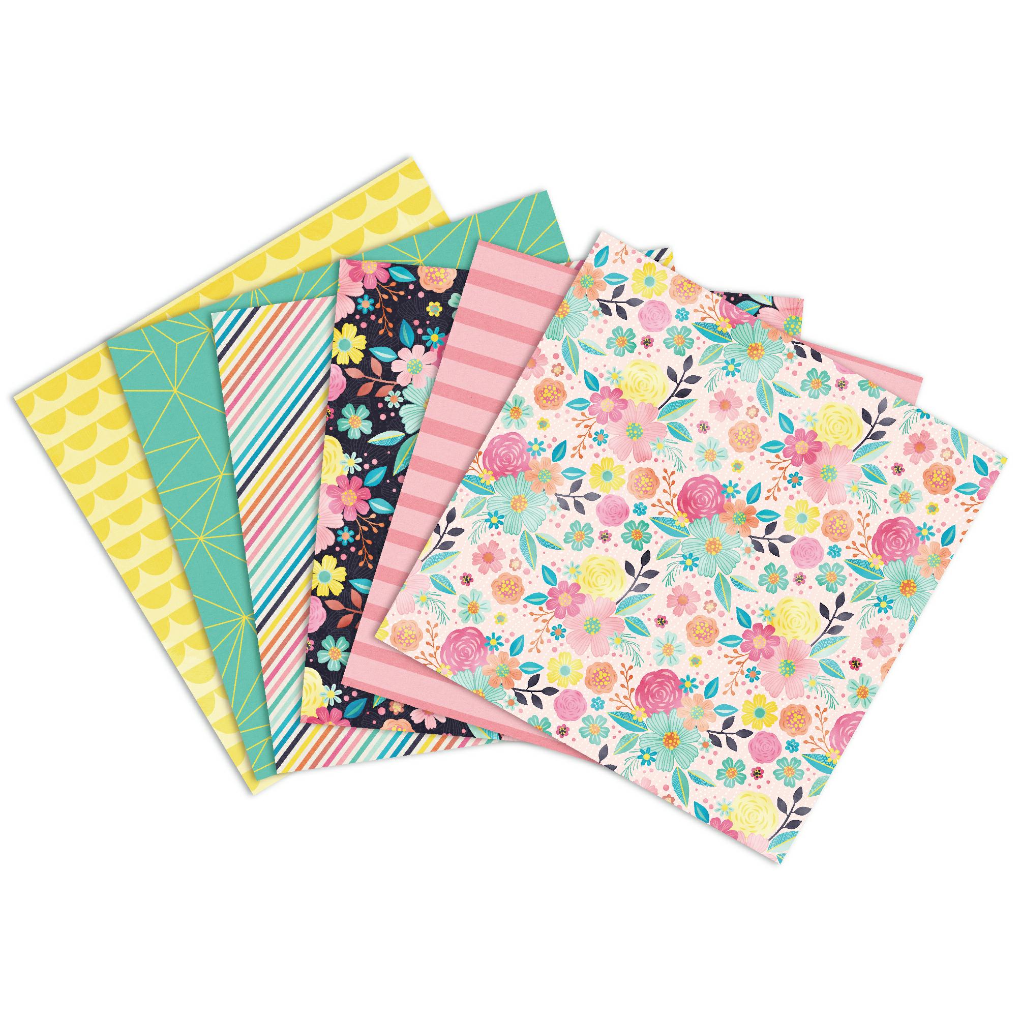 Sweet like candy Scrapbooking paper pack of 24 she... – Vicedeal