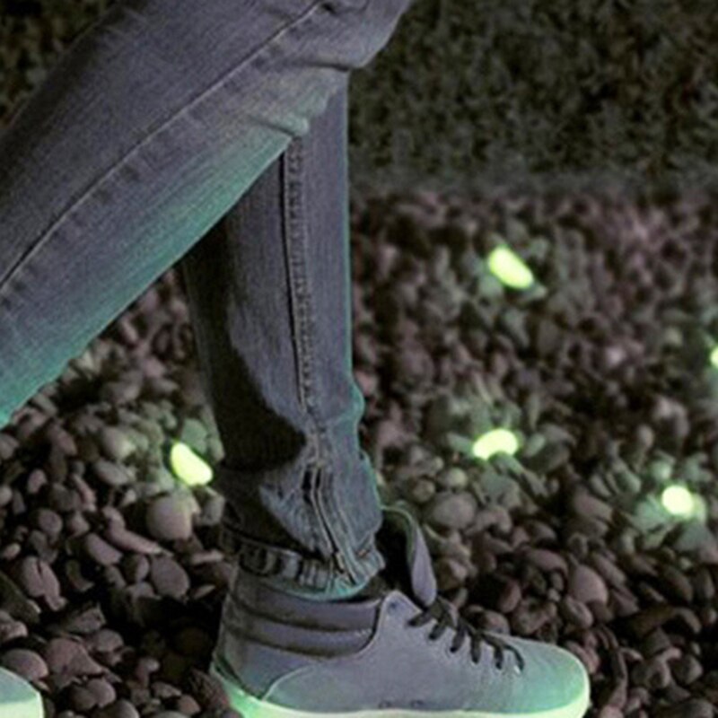 Luminous Pebbles Rocks Glowing Decorative Stones R... – Grandado