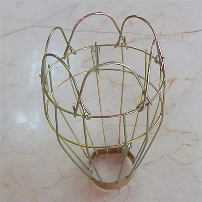 Metal Lamp Bulb Guard Clamp Vintage Light Cage Han... – Grandado