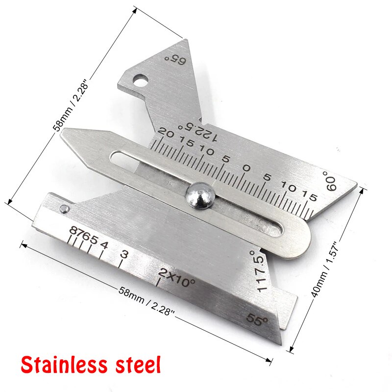 HJC30 Welding Gauge Welding Caliper weld Inspectio... – Grandado