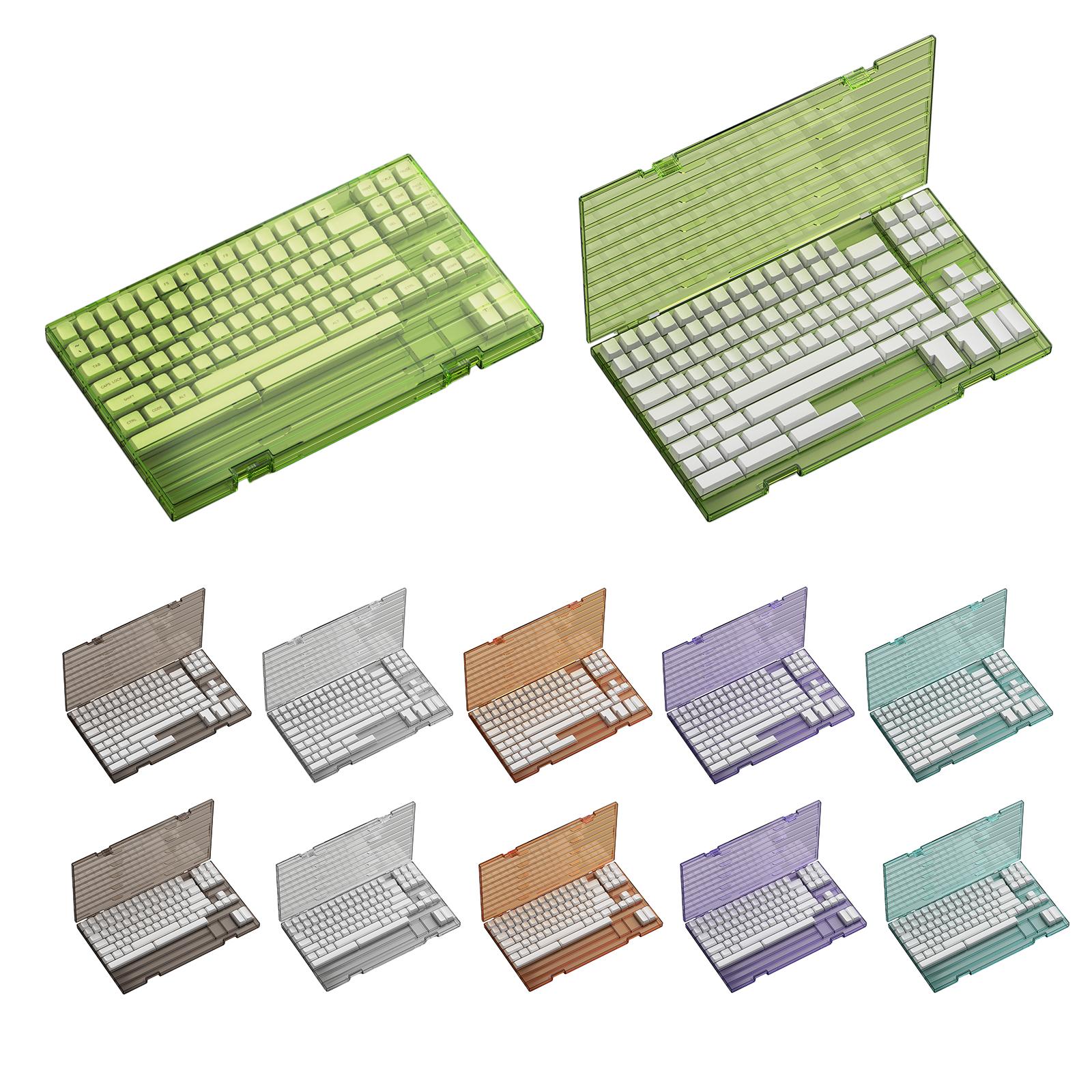 Transparent Keycap Storage Box With Cover DIY Keyc... – Vicedeal