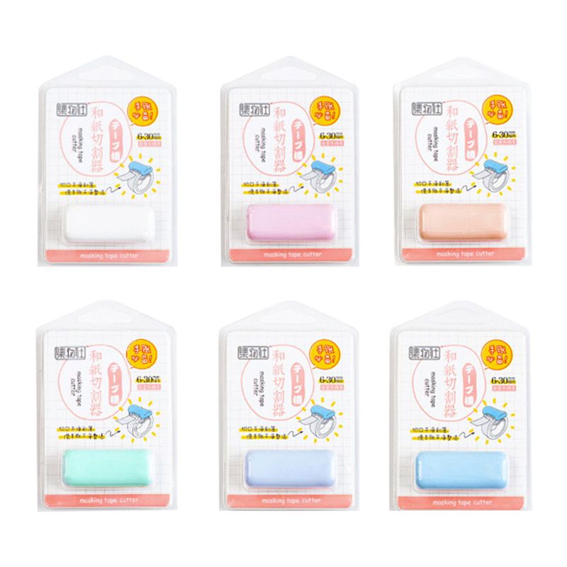 Mini Adhesive Washi Paper Tape Dispenser Cutter Ka... – Grandado