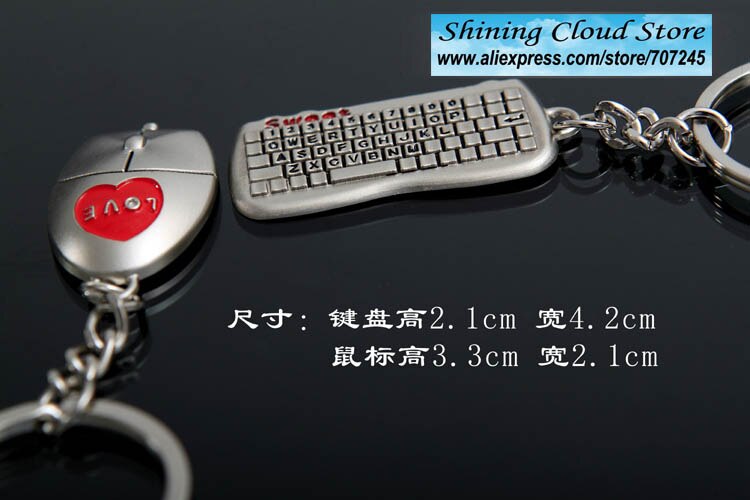 Free ship1lot=30pair keyboard and mouse metal Coup... – Grandado