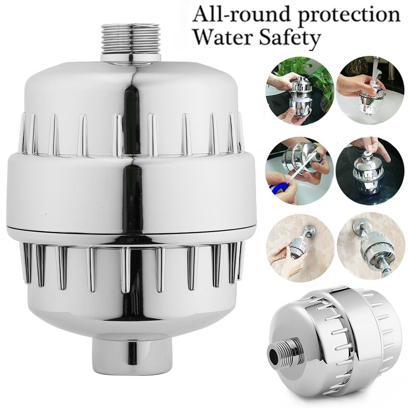 15 Stages Shower Filter Water Filter Softener Hard... – Grandado