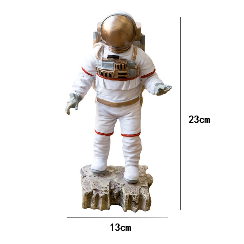 DUVARSAATI Resin Space Man Sculpture abstract scul... – Grandado