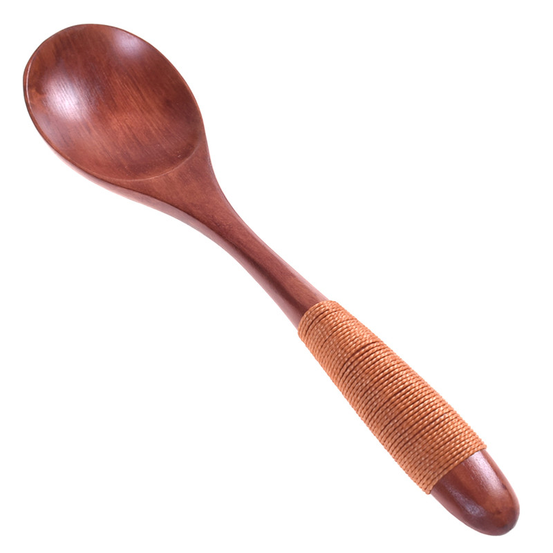 Natual Wooden Spoon Kitchen Cooking Utensils Japan... – Vicedeal