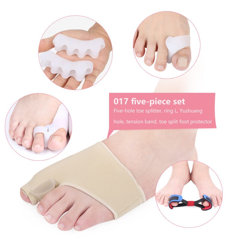 9 PCS thumb orthosis set toe toe separator orthope... – Grandado