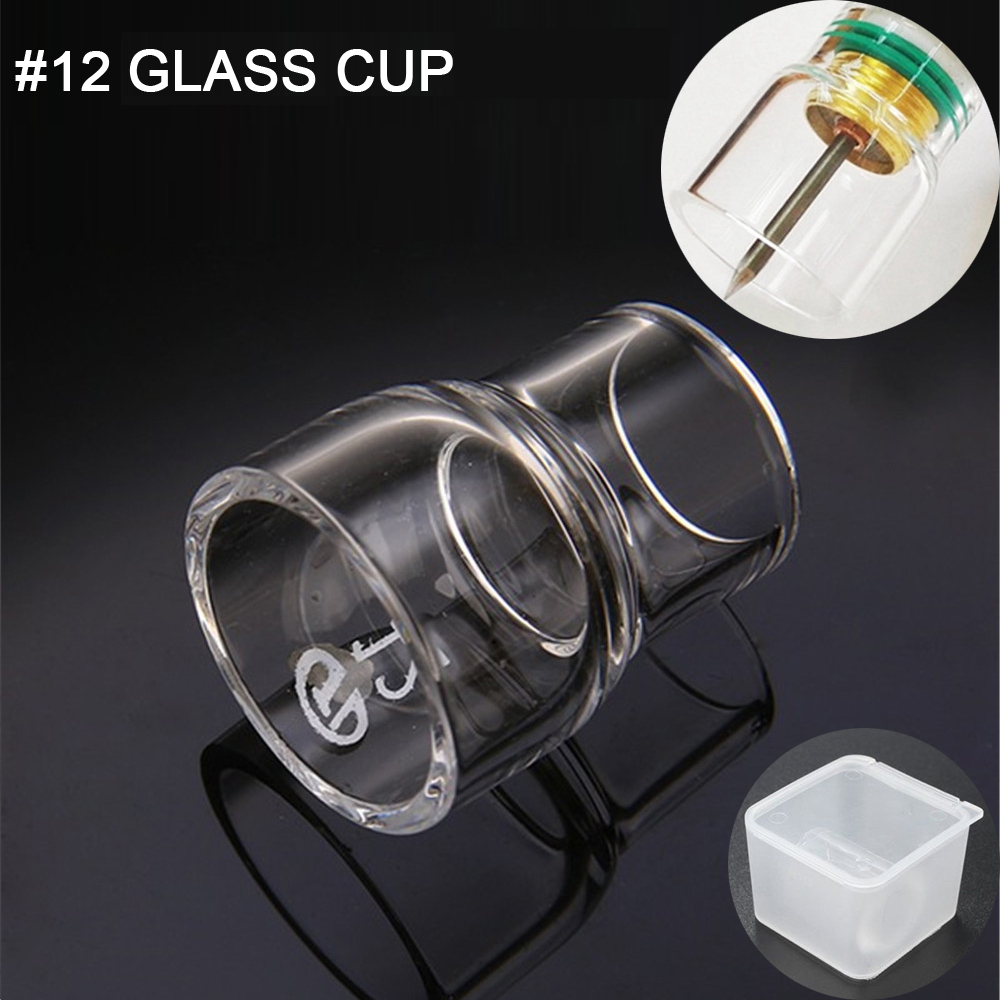 #12 Clear Glass Cup Welding Stubby Gas Lens Heat R... – Vicedeal