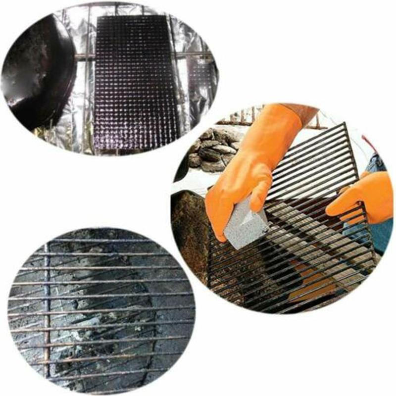 BBQ Grilling Stone Cleaner Non Slip Handheld Grill... – Grandado