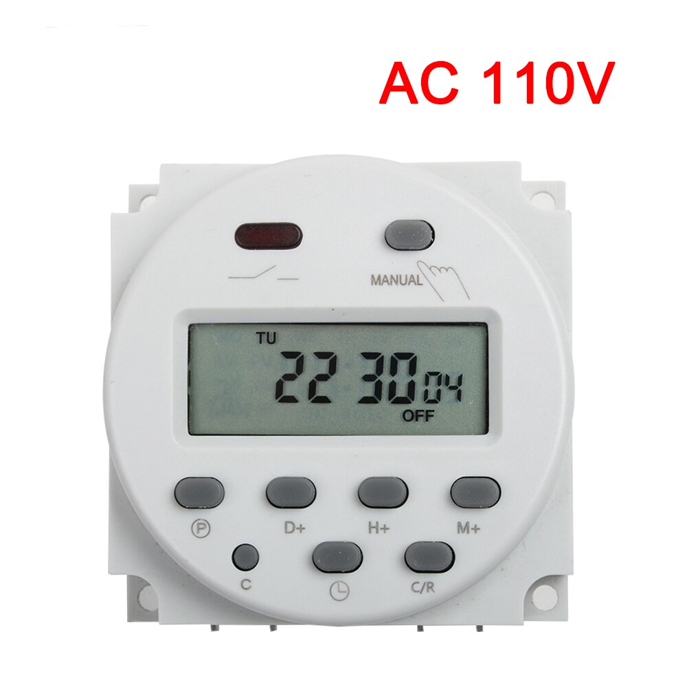 Geen Lock CN101A Ac Ronde Digitale Lcd Power Timer... – Vicedeal