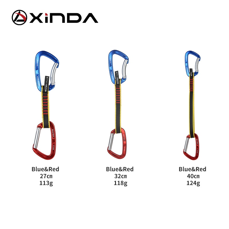 XINDA Safety Lock Extenders Straight Bent Carabine... – Vicedeal
