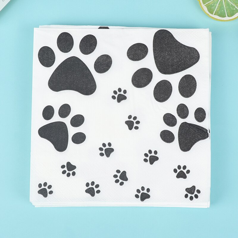 Puppy Paw Themed Pet Birthday Party Decorations Do... – Vicedeal
