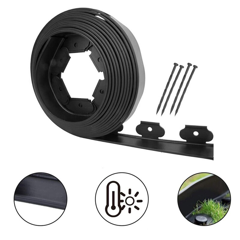 Premium No Dig Yard Edging Kit Hedges Boundaries L... – Grandado