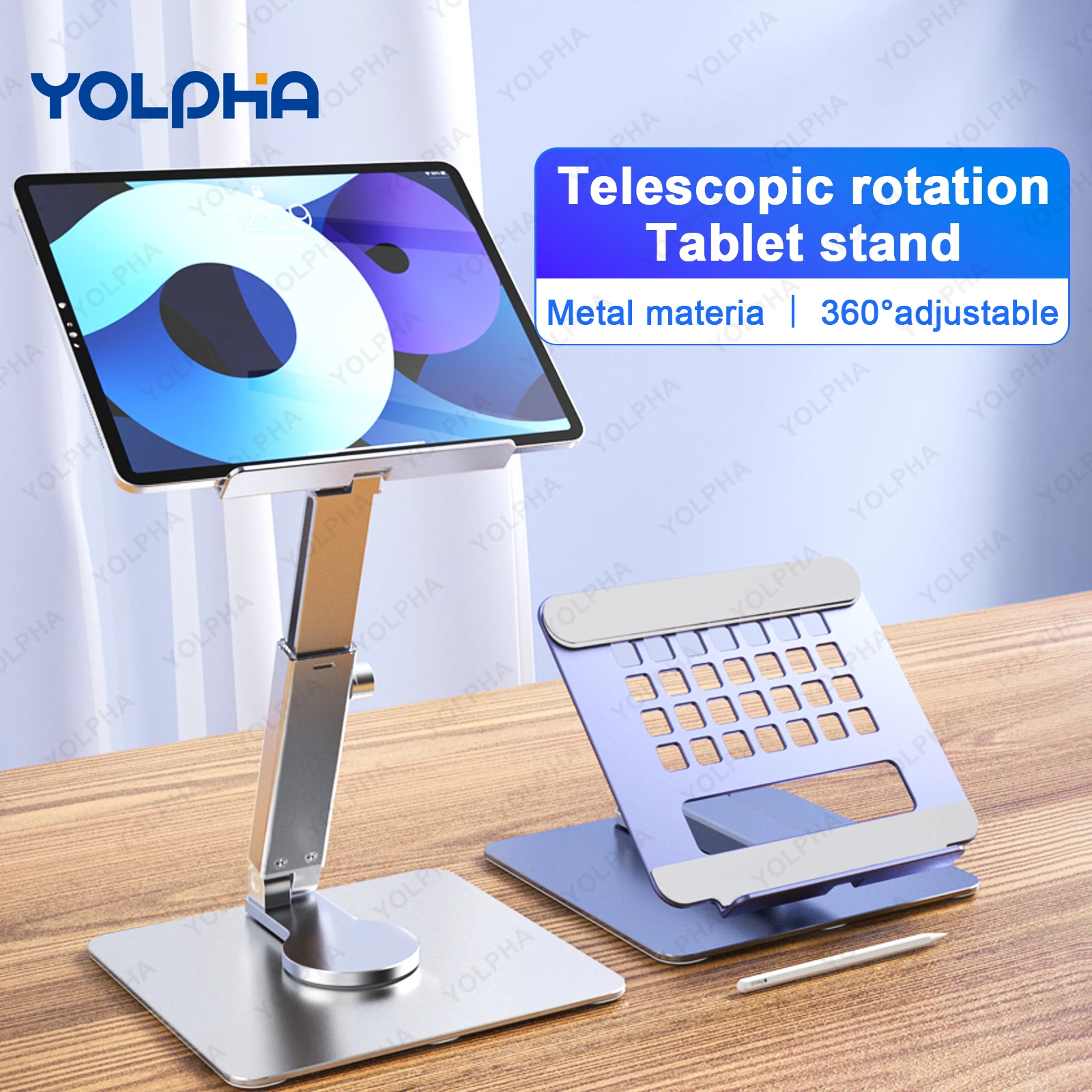 360 roterende tablet-stativ foldbar bærbar stativ ... – Grandado