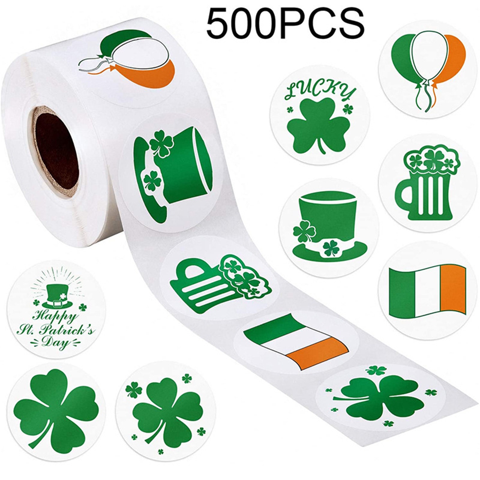 Happy Saint Patrick 's Day Paper Towels Shamrock S... – Vicedeal