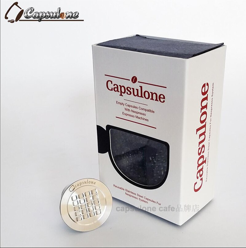 capsulone STAINLESS STEEL Metal Capsule Compatible... – Vicedeal