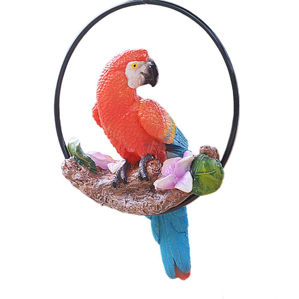 Neerstrijken Op Ring Papegaai Standbeeld Tuin Yard... – Grandado