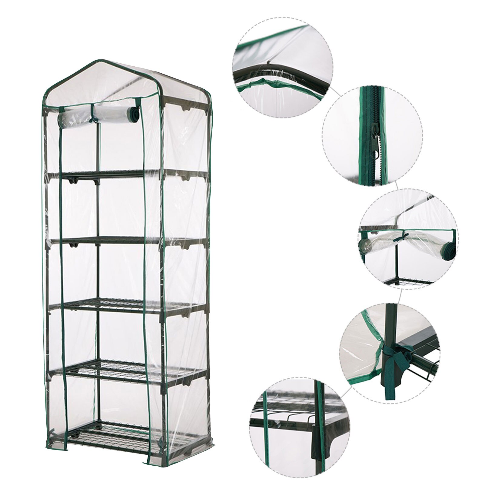 Multi-layer PVC Large-capacity Garden Greenhouse P... – Grandado