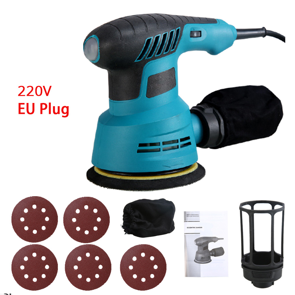 110v/220v Random Orbit Sander, 125mm 6 Variable Sp... – Vicedeal