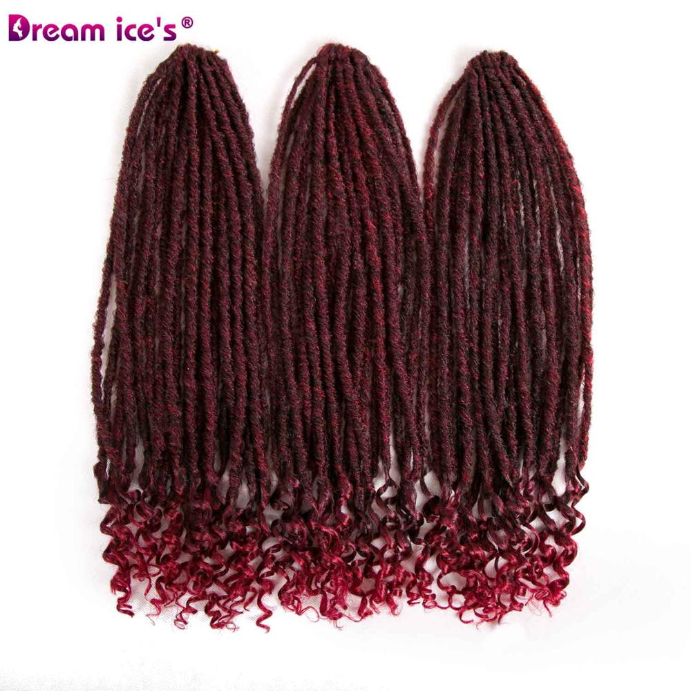 Dream ice's synthetic goddess faux locs ombre croc... – Grandado