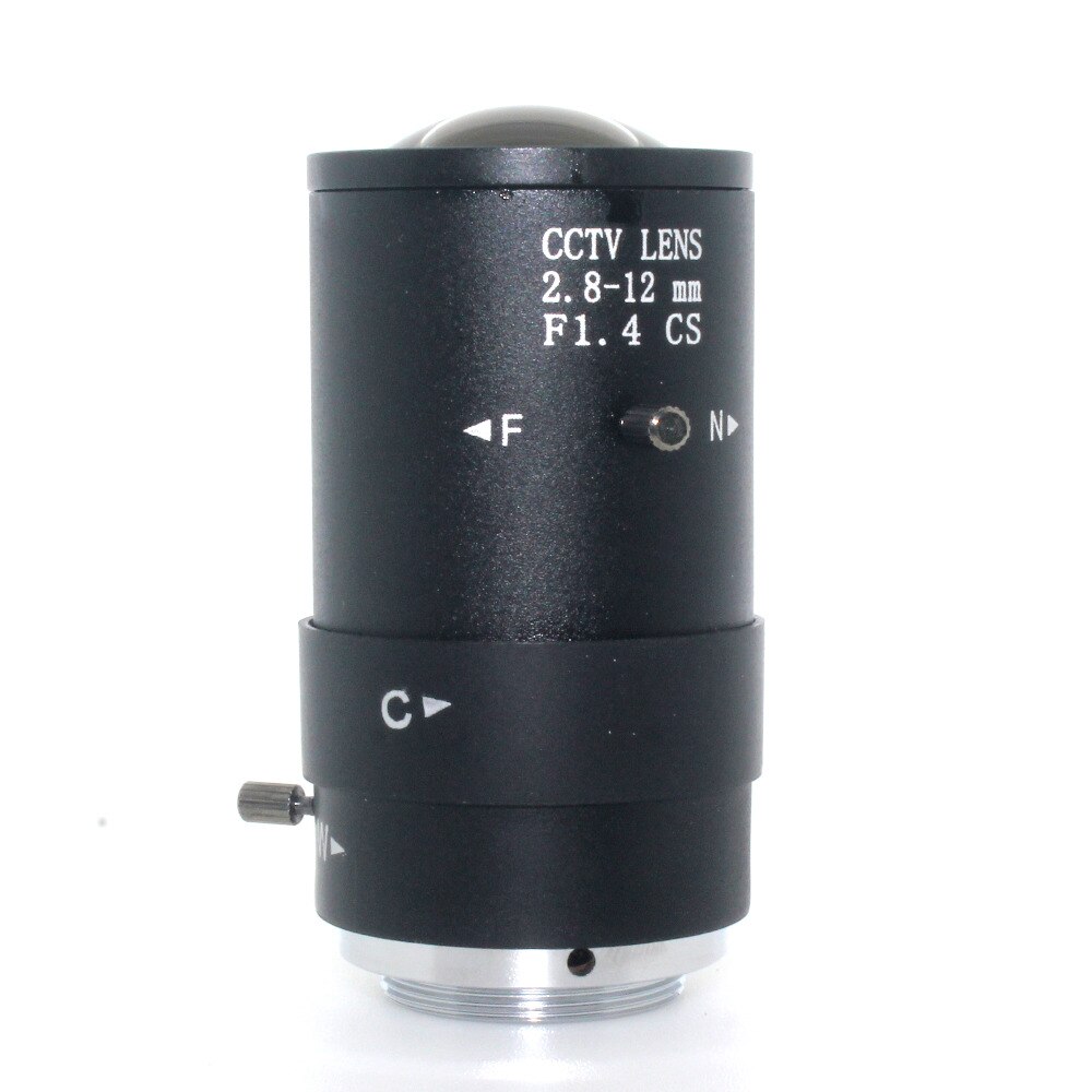 2.8-12mm lens CS Mount Varifocal Manual Iris CCTV ... – Grandado